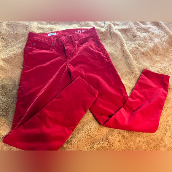 GAP | Jeans | Gap 969 Very Soft Thin Corduroy Orange Color Size 6 ...